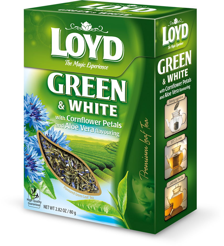 Green and White Tea with Aloe Vera – Loyd